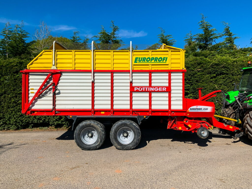 Pottinger Europrofi 4500 Euromatic forage wagon - Pallisers of Hereford Ltd