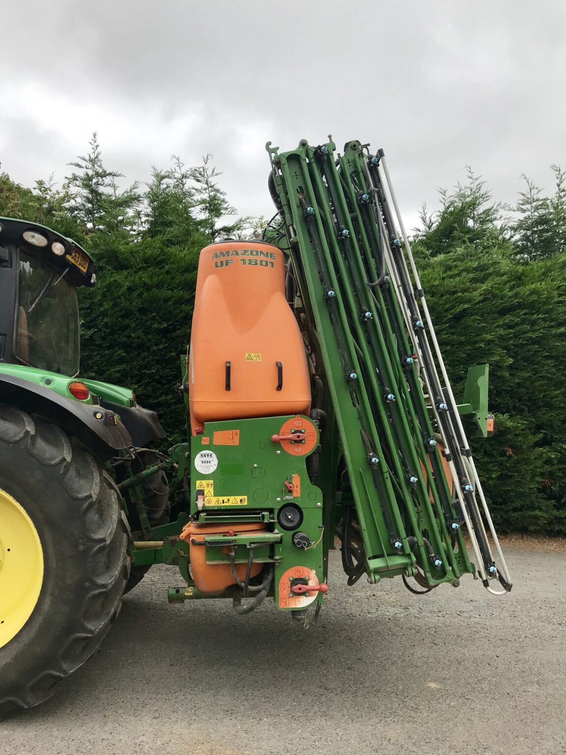 Amazone UF1801 24 metre mounted sprayer - Pallisers of Hereford Ltd