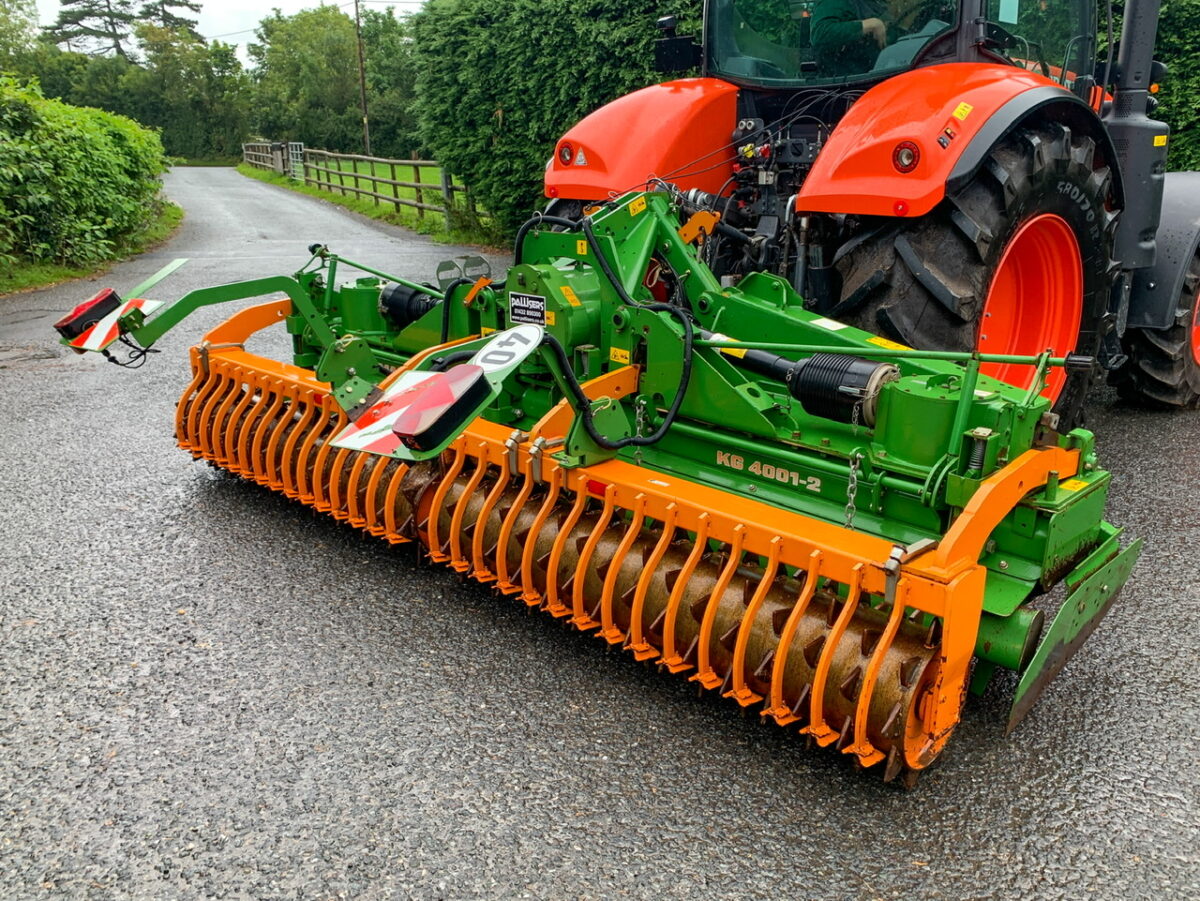 Amazone KG 4001-2 | 4 metre folding power harrow - Pallisers of ...
