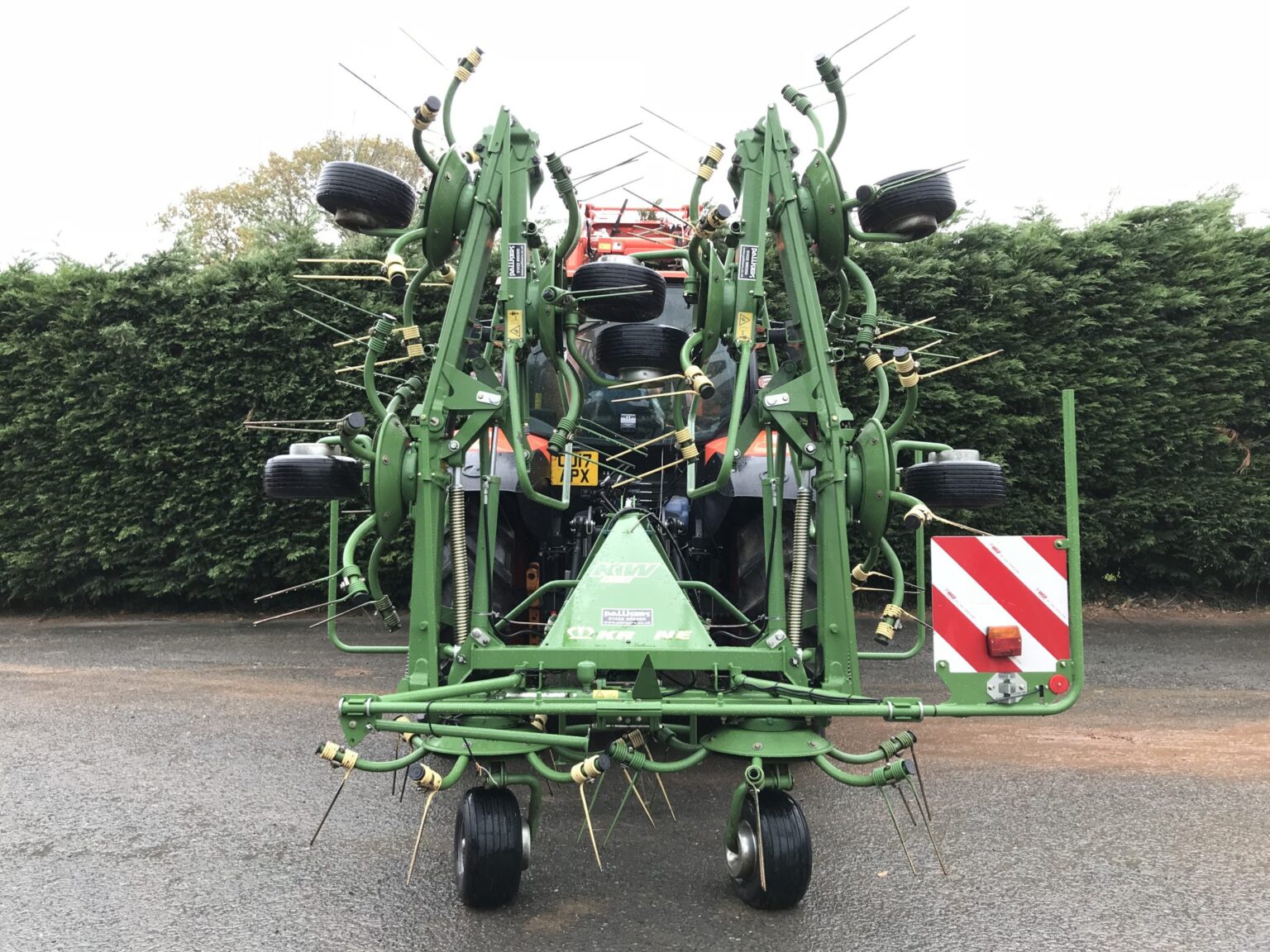 Krone KW 8.82 8 rotor tedder - Pallisers of Hereford Ltd