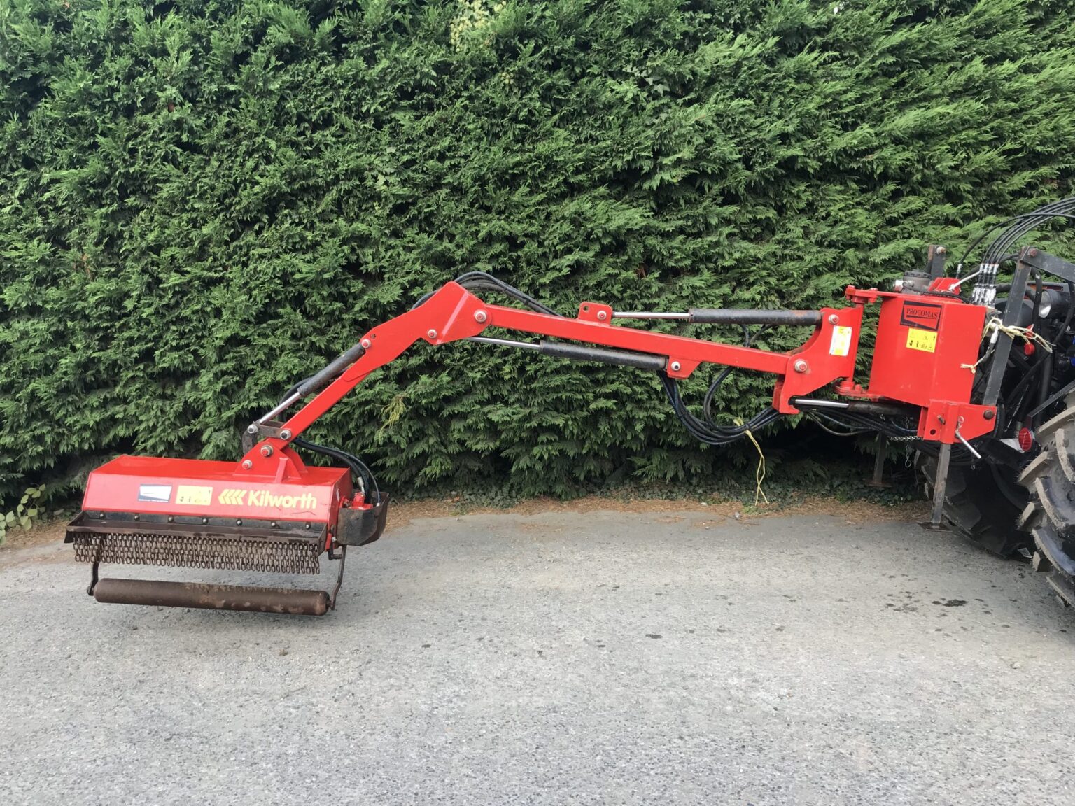 Kilworth Procomas BS72 compact tractor hedge cutter - Pallisers of ...