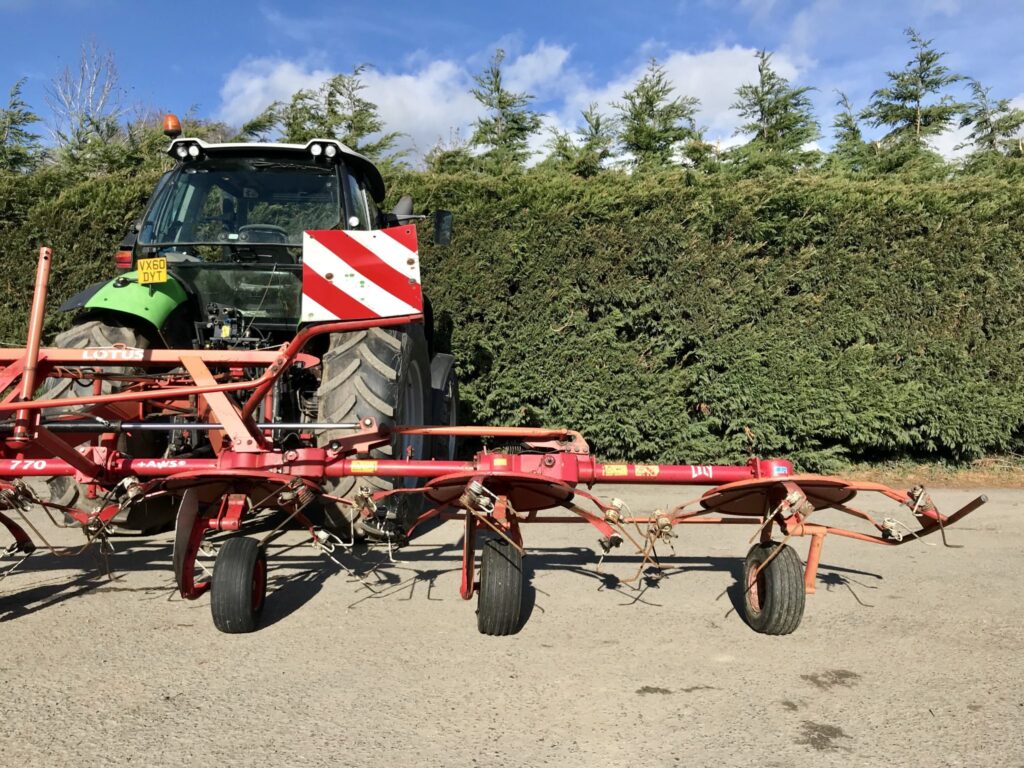 Lely Lotus Stabilo 770 6 rotor tedder - Pallisers of Hereford Ltd
