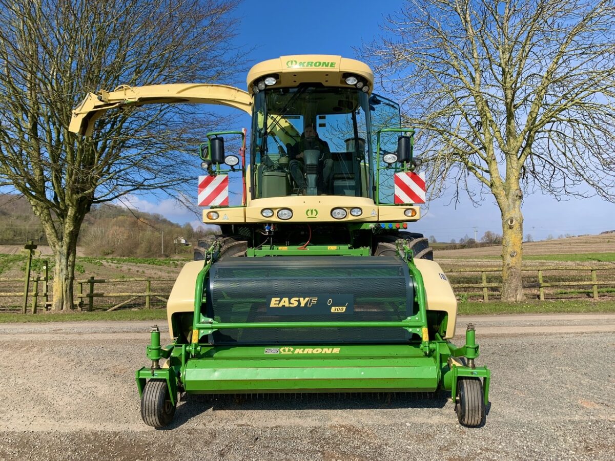 Krone BiG X 700 forage harvester - Pallisers of Hereford Ltd