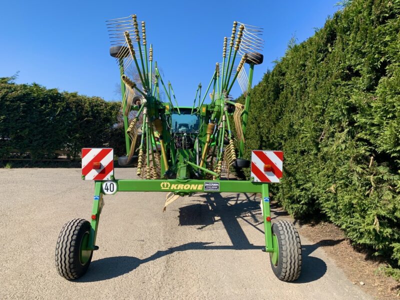 Krone Swadro 900 double rotor rake - Pallisers of Hereford Ltd