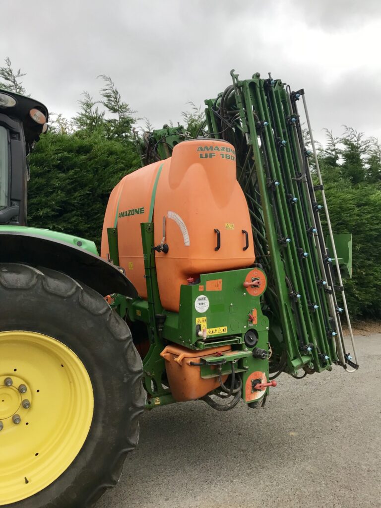Amazone UF1801 24 metre mounted sprayer - Pallisers of Hereford Ltd