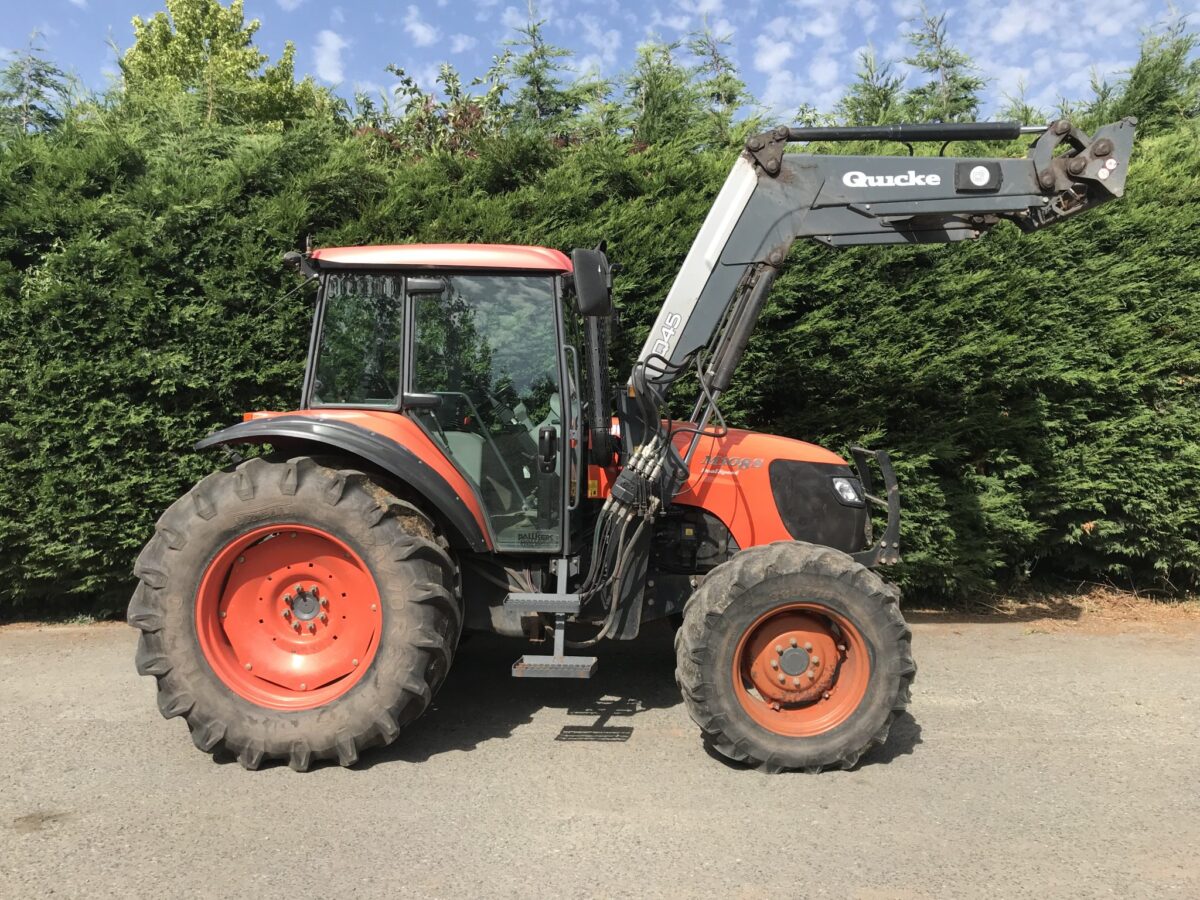 Kubota M108S & Quicke loader - Pallisers of Hereford Ltd