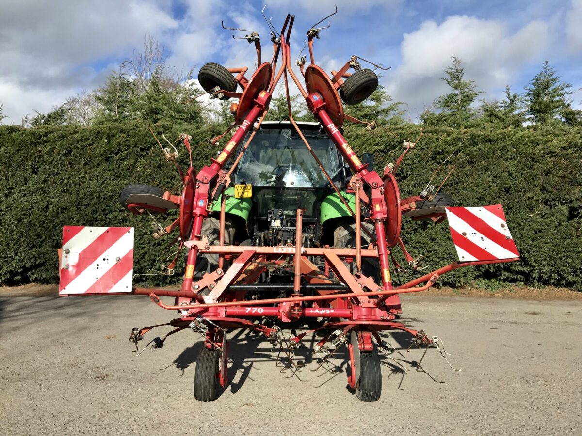 Lely Lotus Stabilo 770 6 rotor tedder - Pallisers of Hereford Ltd