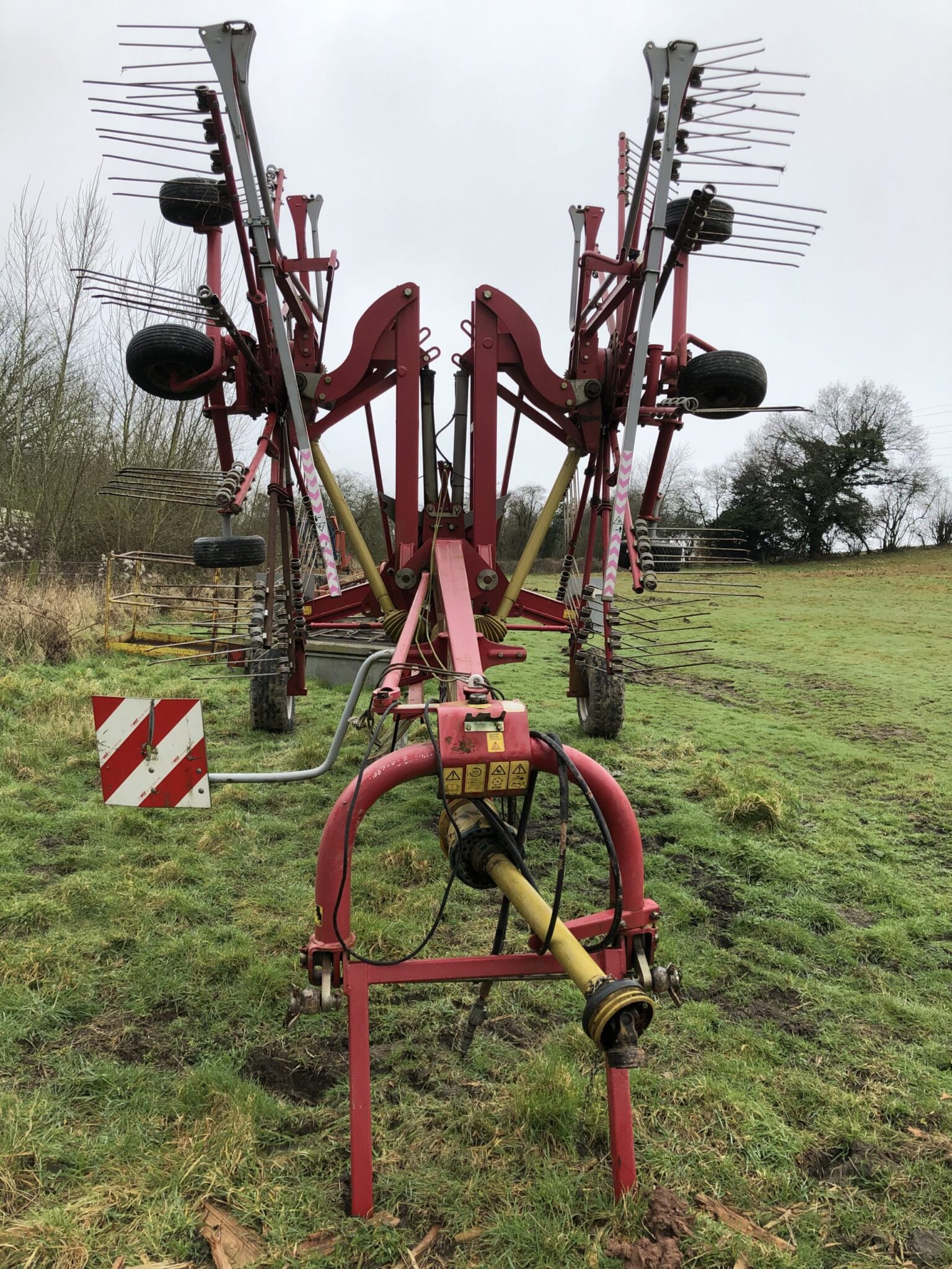 JF-Stoll R 760 double rotor rake - Pallisers of Hereford Ltd