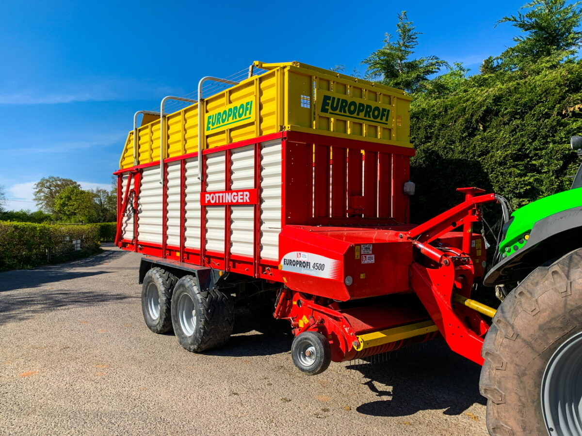 Pottinger Europrofi 4500 Euromatic forage wagon - Pallisers of Hereford Ltd