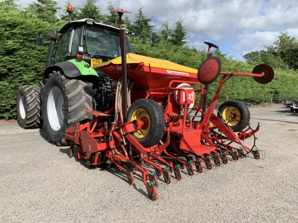 Lely 3 metre power harrow air drill combination - Pallisers of Hereford Ltd