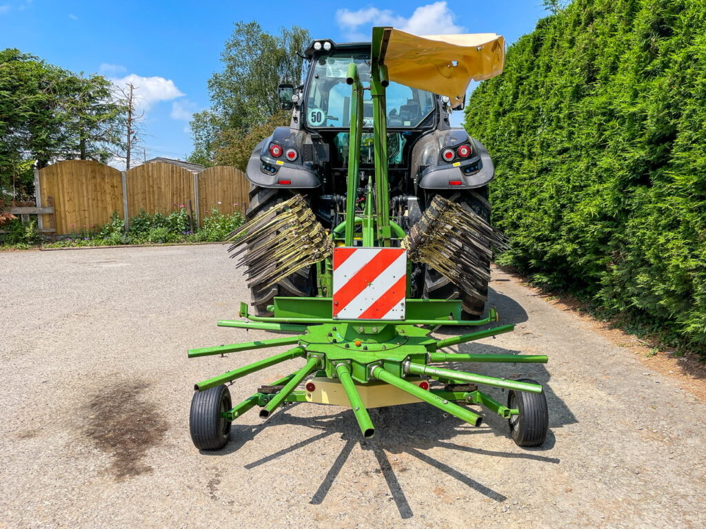 Krone KS 4.21 / 13 single rotor rake - Pallisers of Hereford Ltd