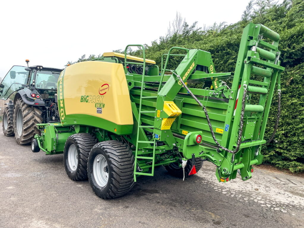 Krone Big Pack 890 XC High Speed big square baler - Pallisers of ...