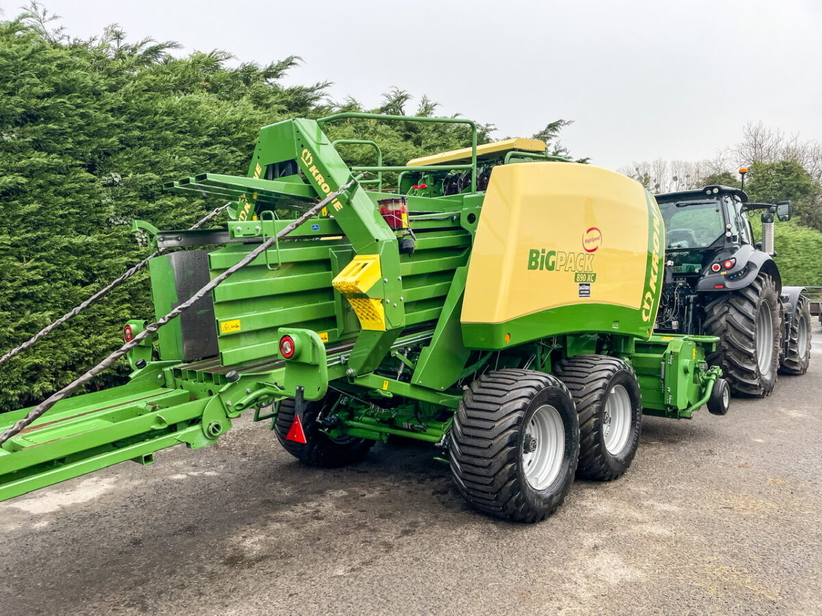 Krone Big Pack 890 XC High Speed big square baler – Pallisers of ...