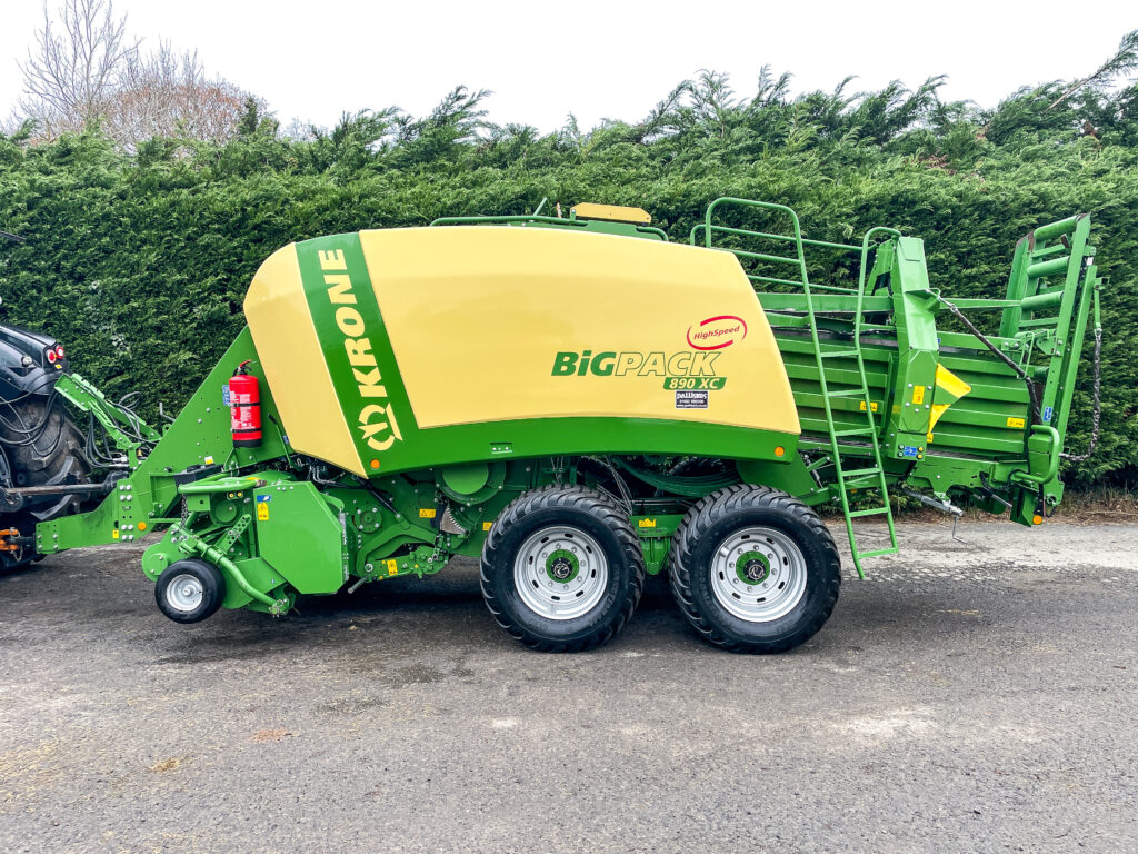 Krone Big Pack 890 XC High Speed big square baler – Pallisers of ...