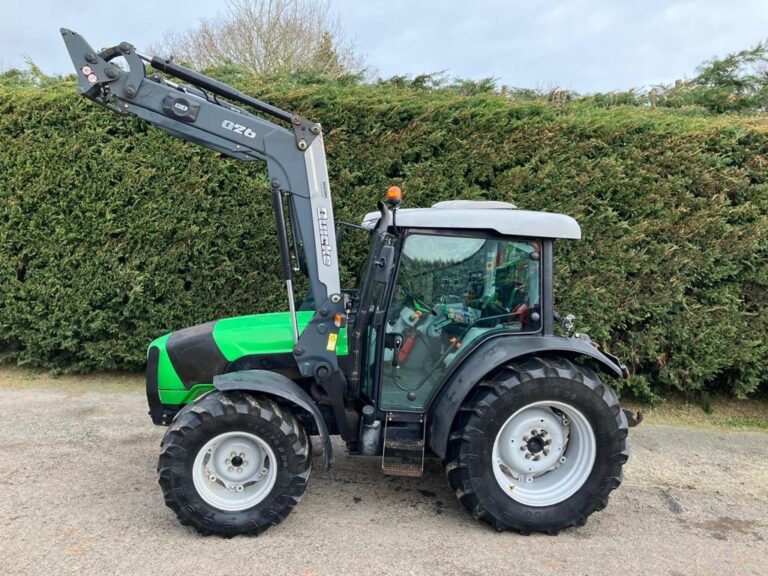 Deutz Fahr Agroplus 410 & loader - Pallisers of Hereford Ltd