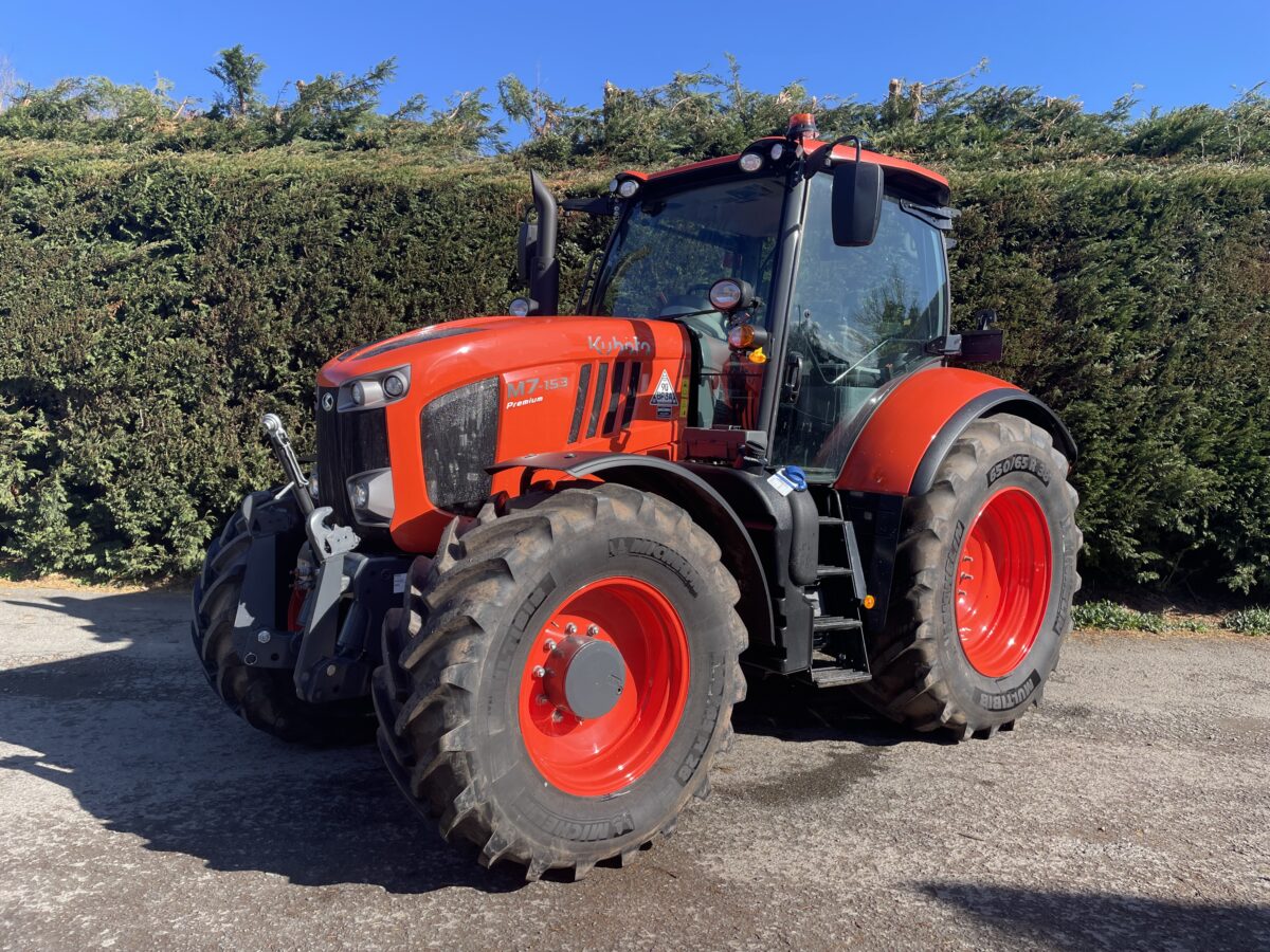 Ex demo Kubota M7-153 Premium - Pallisers of Hereford Ltd