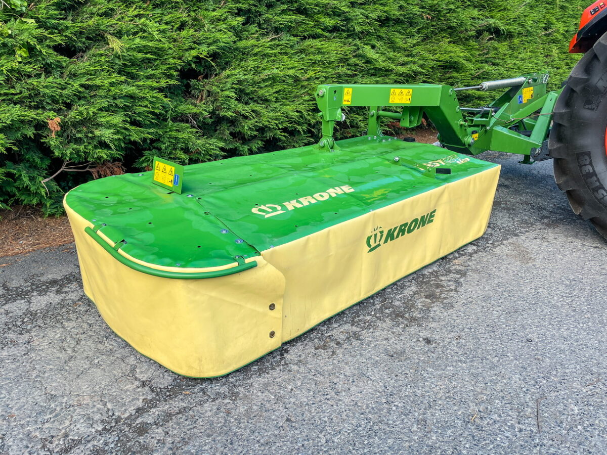 Ex demo Krone EasyCut R280 plain mower – Pallisers of Hereford Ltd