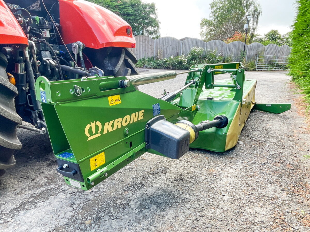 Ex demo Krone EasyCut R280 plain mower - Pallisers of Hereford Ltd