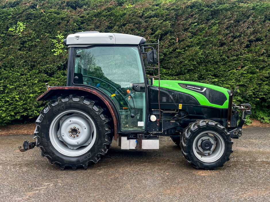 Deutz Fahr 5105 DS orchard / vineyard – Pallisers of Hereford Ltd