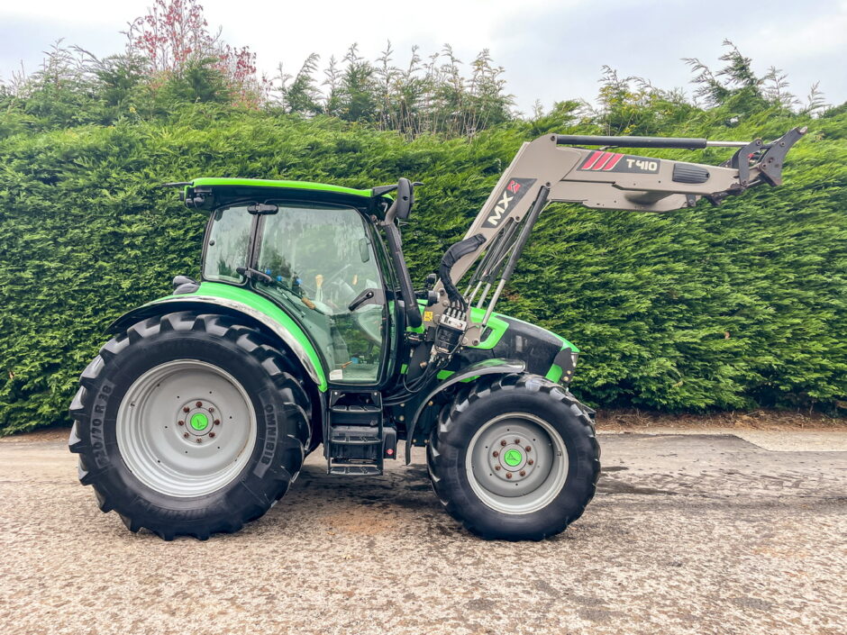 Deutz Fahr 5120 & loader – Pallisers of Hereford Ltd